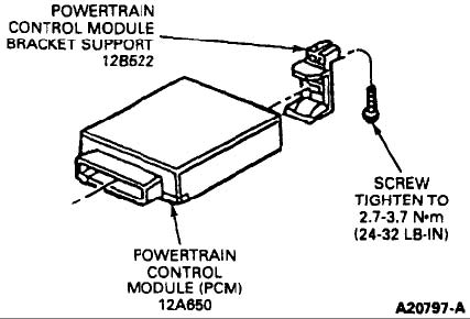 Ford F Series ECU Removal Instructions