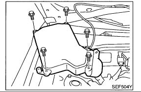 Nissan Sentra ECU Location and Removal Instructions